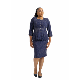 Bridget Jacket Set – Wool Elegance with Contemporary Detailing