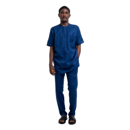 Senator Wear For Men Wool Blend Blue Check – Functional, Light Design