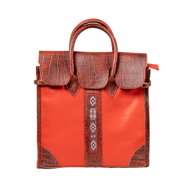 Irera Bag | Refined Handbag with Plain & Textured Leather