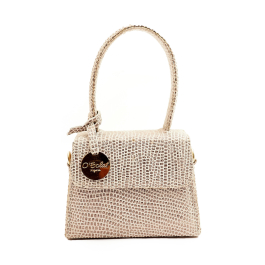 Bailey Mini Box Bag (Off White)