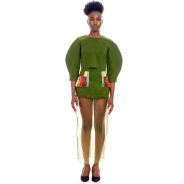 PLAIN ASO-OKE TWO PIECE SET